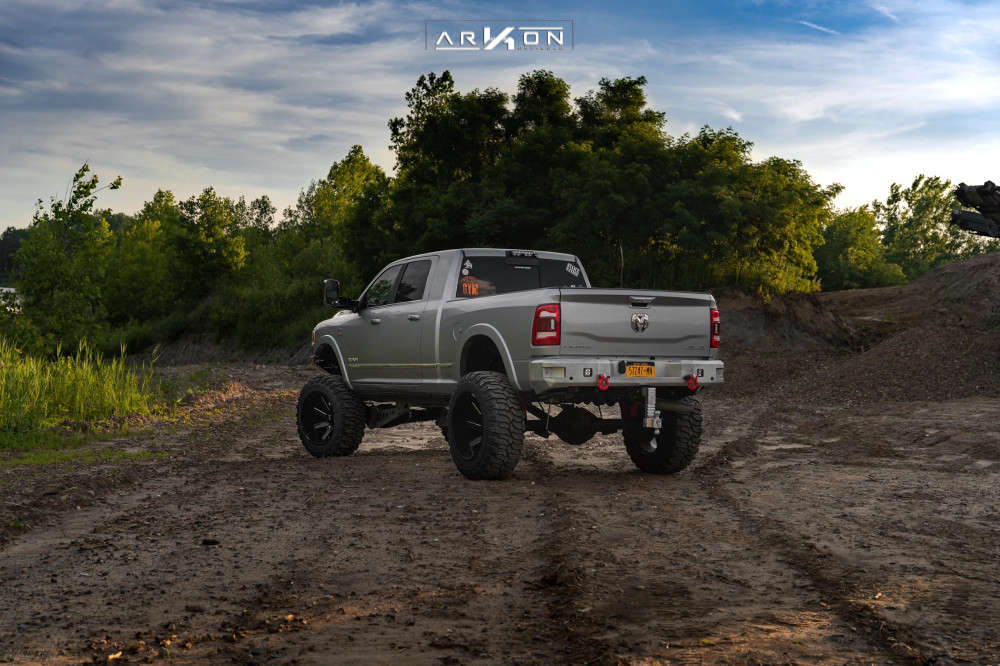 2019 Ram 3500 Wheel Offset Hella Stance >5" Suspension Lift 8 ...