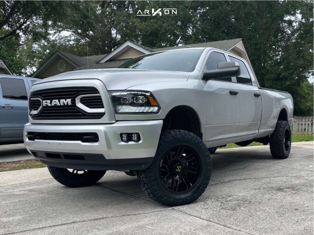 2016 Ram 2500 Wheel Offset Aggressive > 1" Outside Fender Suspension ...