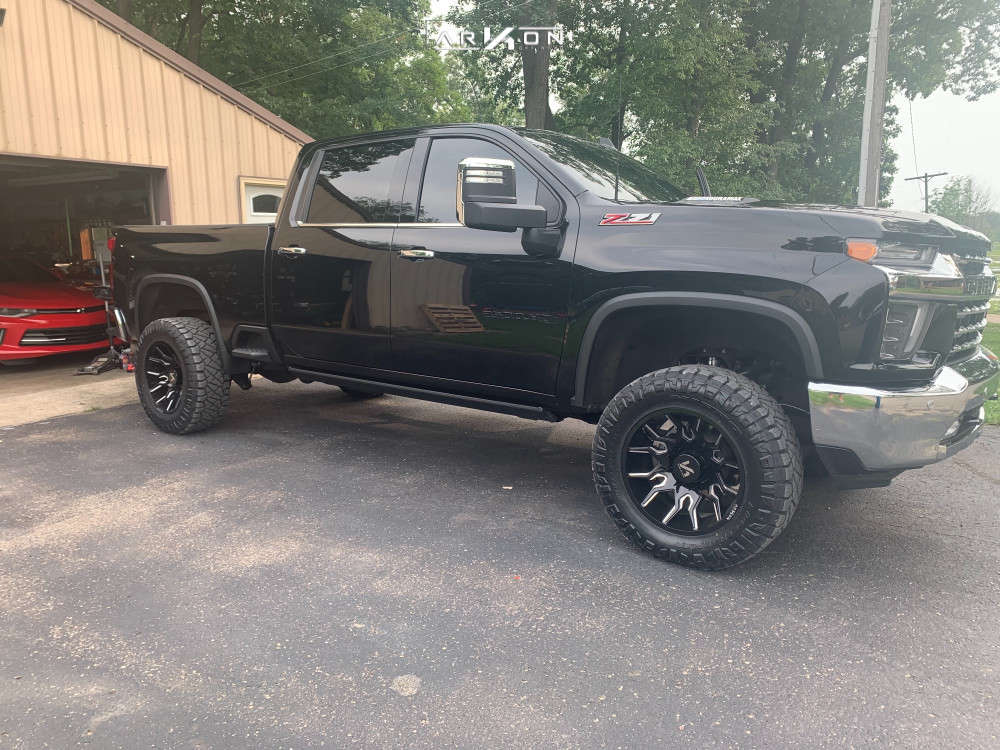 2020 Chevrolet Silverado 2500 Hd Wheel Offset Aggressive 1 Outside