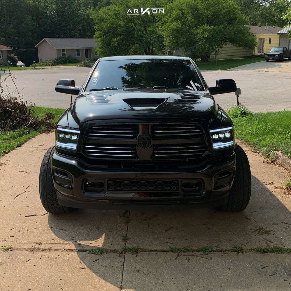 2018 Ram 1500 Wheel Offset Hella Stance >5" Leveling Kit | 1794463 ...