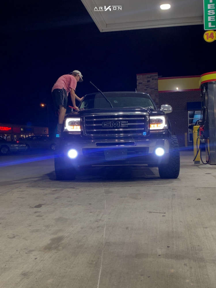 2012 GMC Sierra 1500 Wheel Offset Super Aggressive 3"-5" Leveling Kit ...