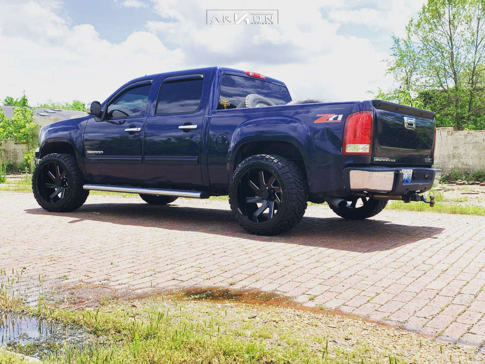 2012 GMC Sierra 1500 Wheel Offset Super Aggressive 3"-5" Leveling Kit ...