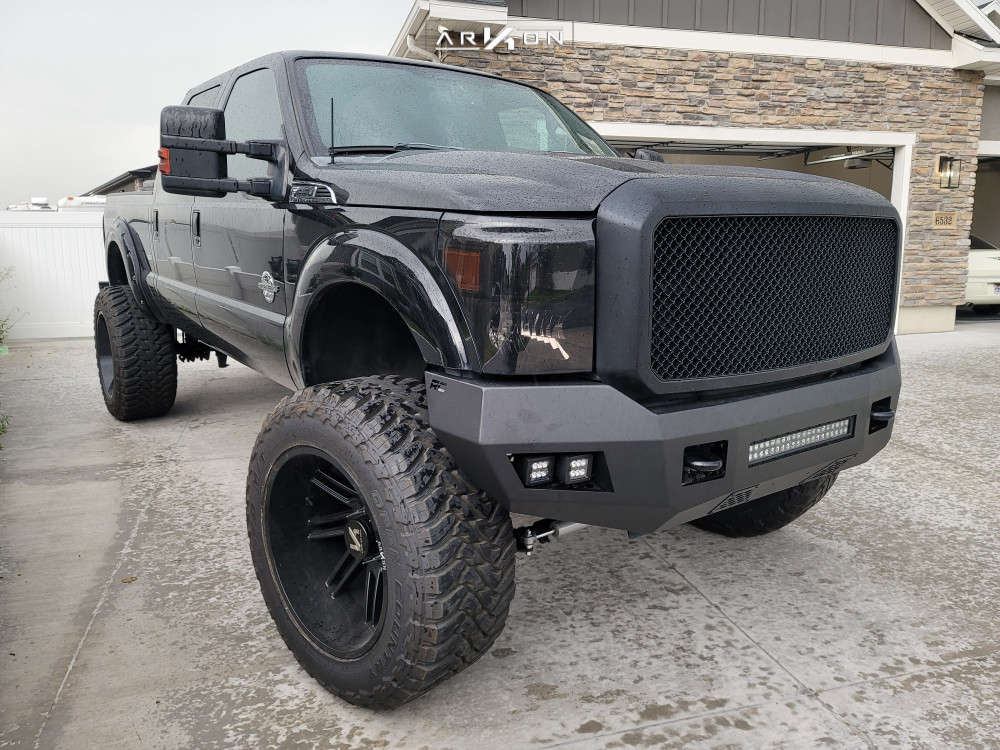 2012 Ford F-250 Super Duty Wheel Offset Super Aggressive 3"-5 ...