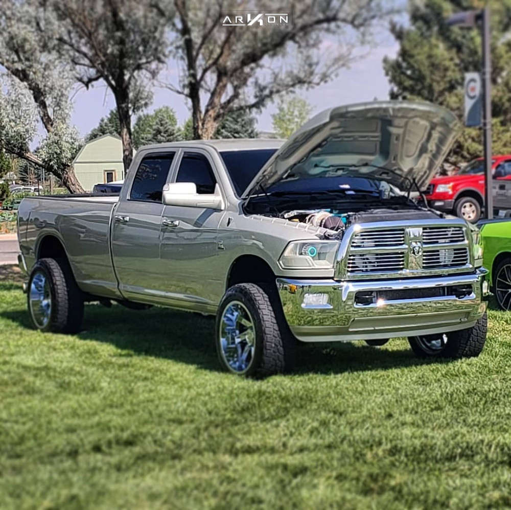 2010 Ram 3500 Wheel Offset Super Aggressive 3"-5" Suspension Lift 3 ...