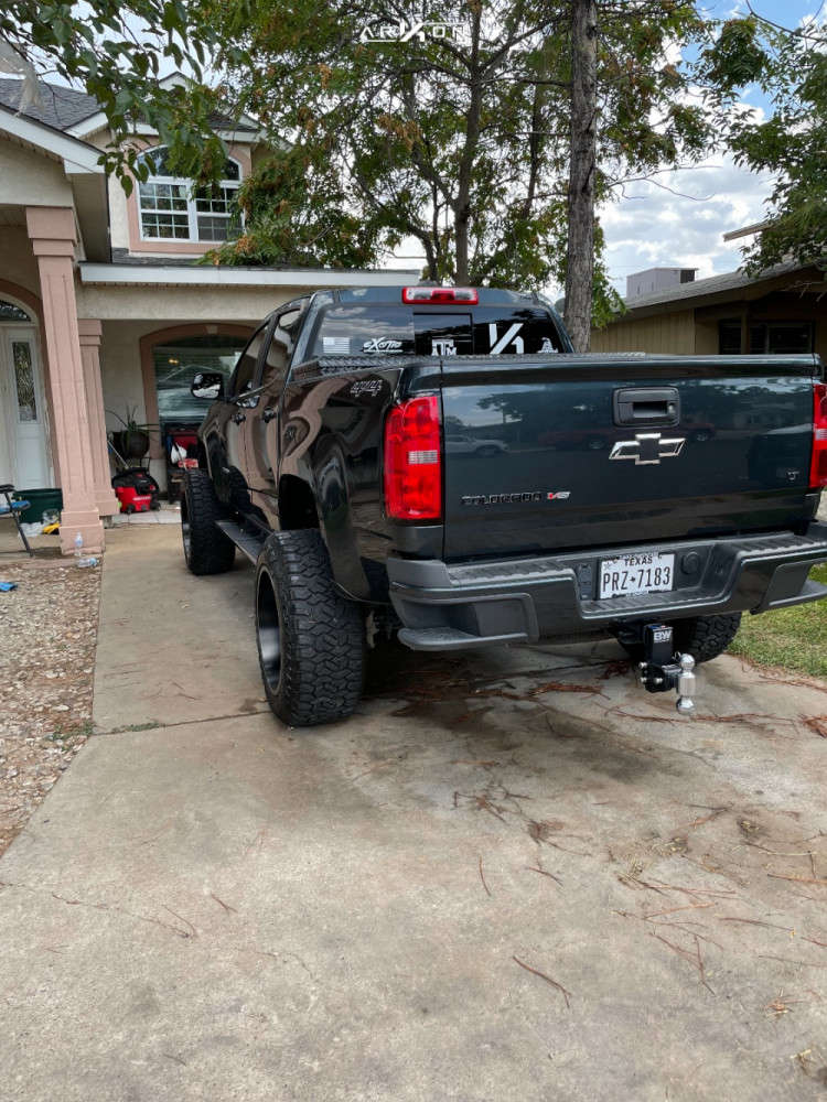 2018 Chevrolet Colorado Wheel Offset Hella Stance >5" Suspension Lift 5 ...