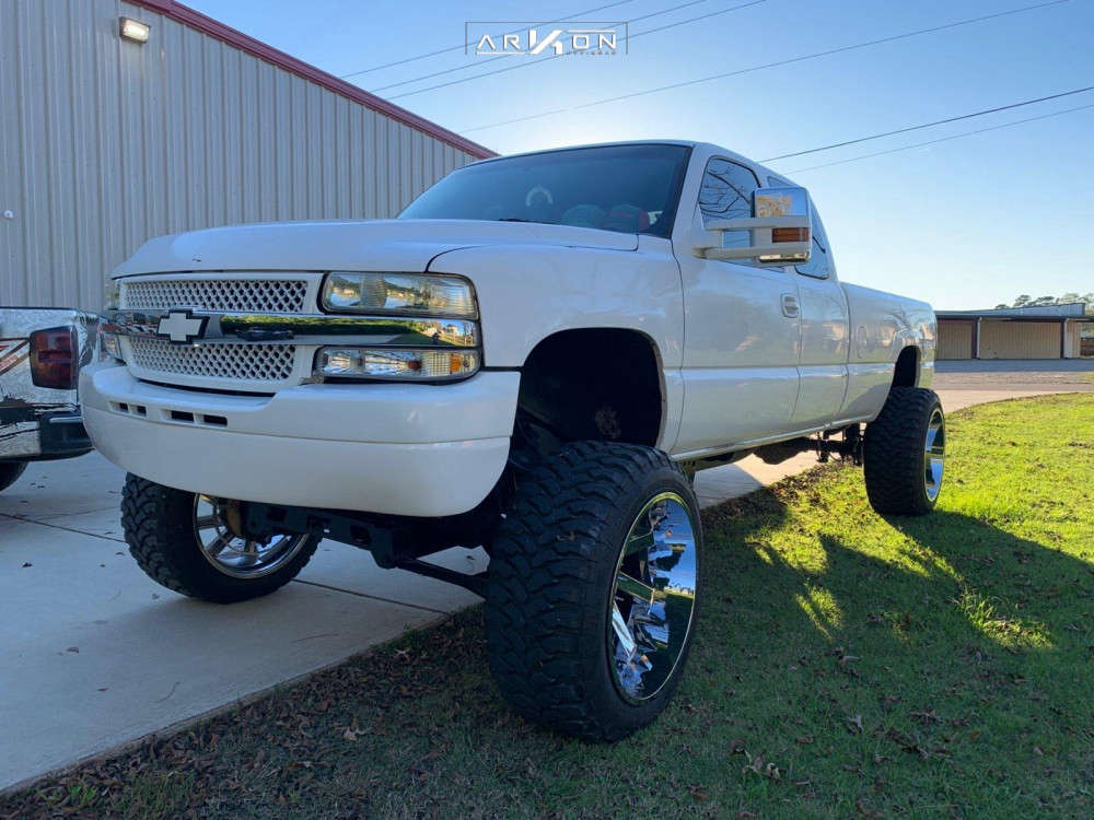 2001 Chevrolet Silverado 2500 HD Wheel Offset Super Aggressive 3"-5 ...