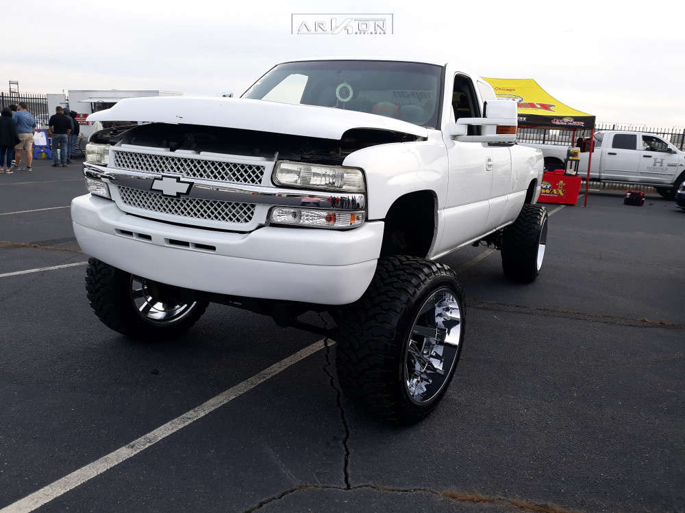 2001 Chevrolet Silverado 2500 HD Wheel Offset Super Aggressive 3"-5 ...