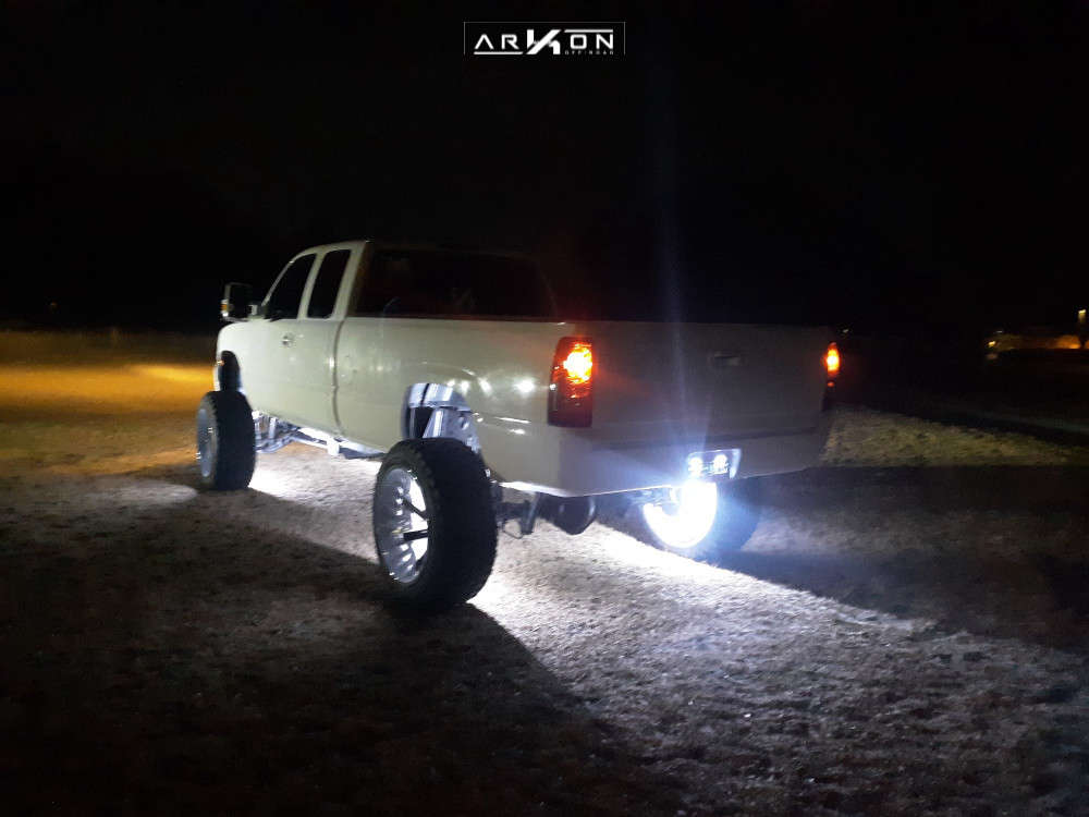 2001 Chevrolet Silverado 2500 HD Wheel Offset Super Aggressive 3"-5 ...