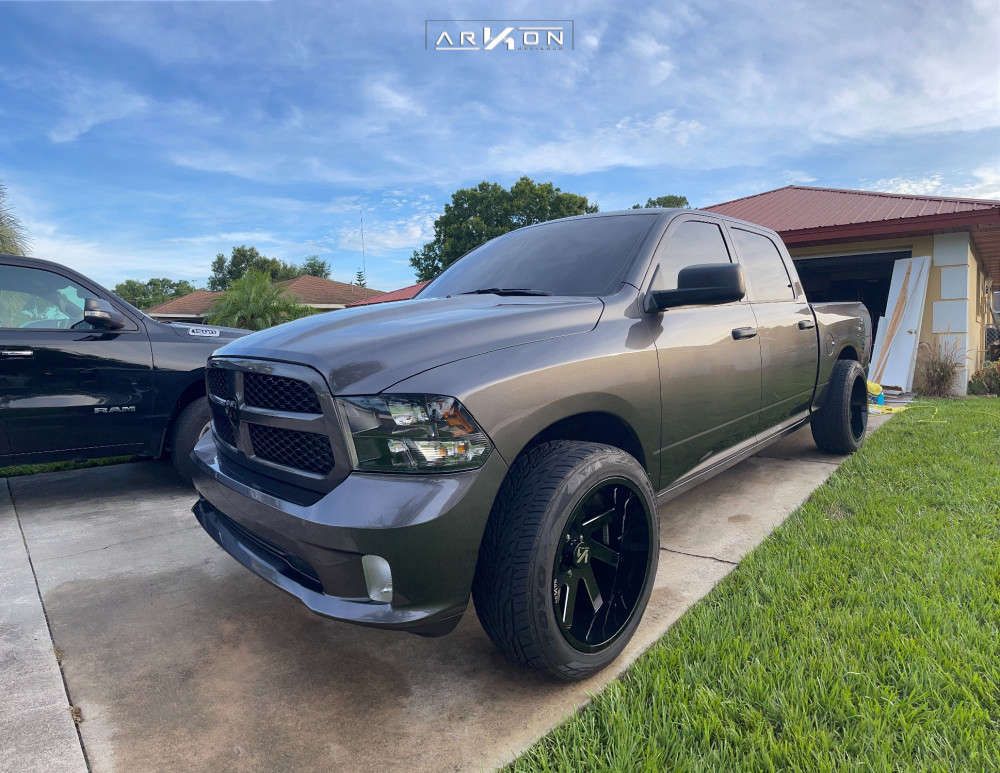 2019 Ram 1500 Classic Wheel Offset Super Aggressive 3"-5" Level 2" Drop ...