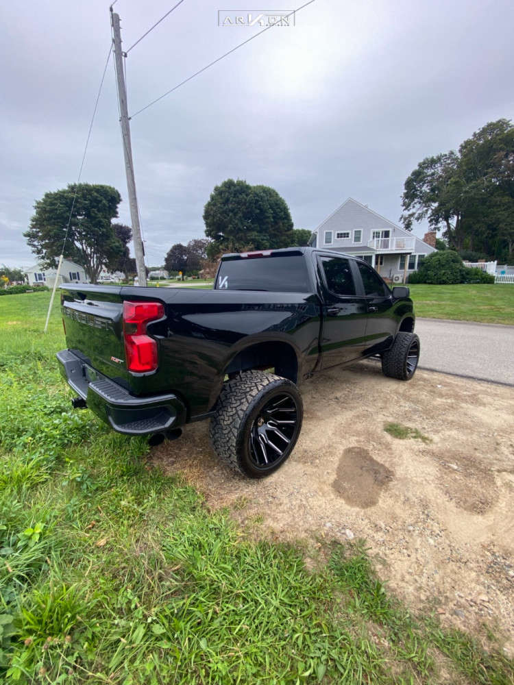 2020 Chevrolet Silverado 1500 Wheel Offset Hella Stance >5" Suspension ...
