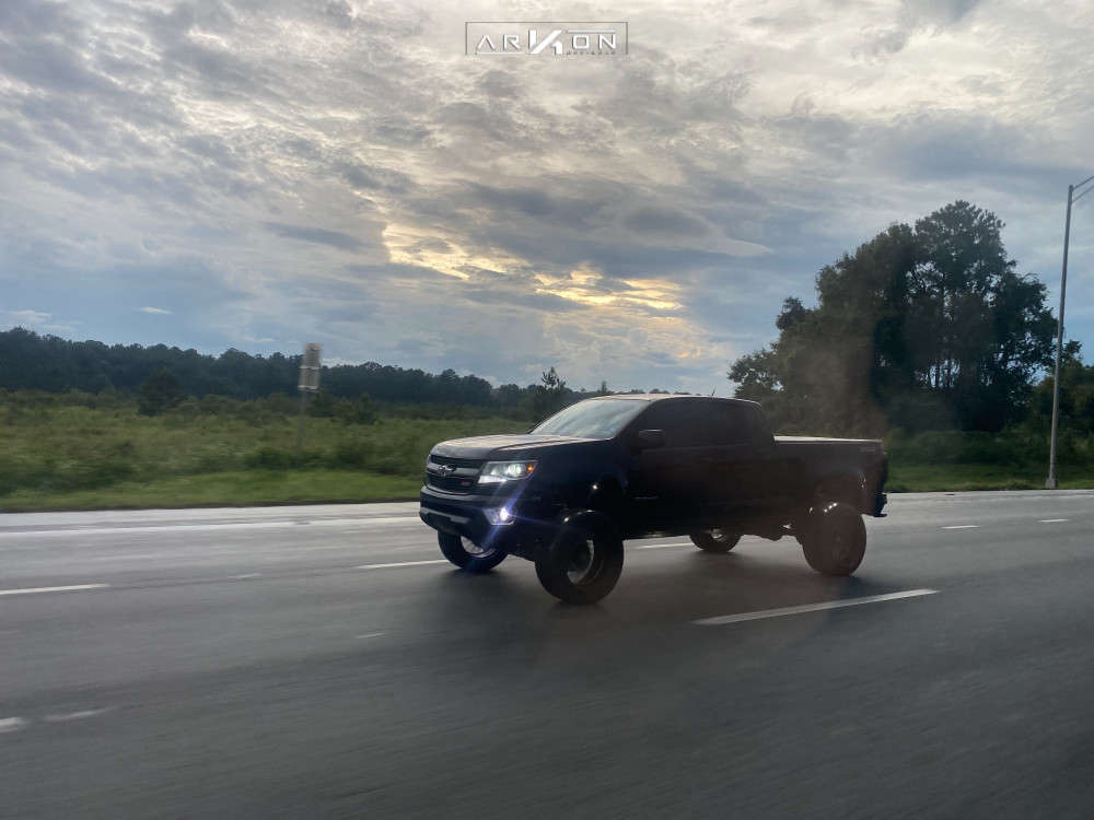 2017 Chevrolet Colorado Wheel Offset Super Aggressive 3"-5" Suspension ...