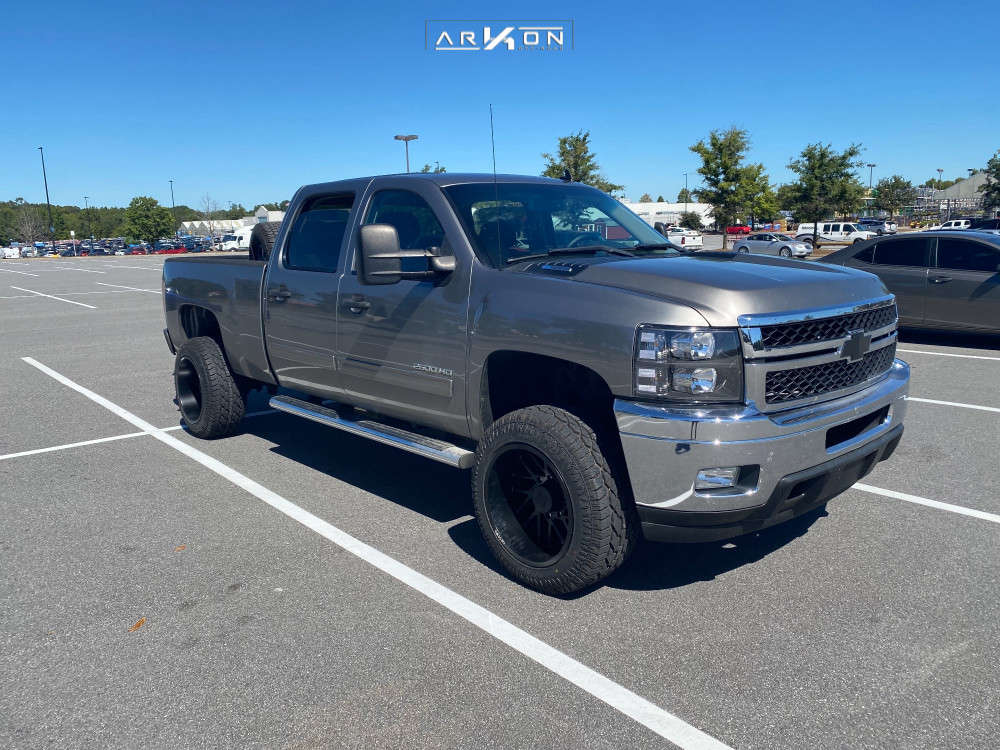 2013 Chevy Duramax 2013 Chevrolet Silverado 2500 HD 20x12 Hostile