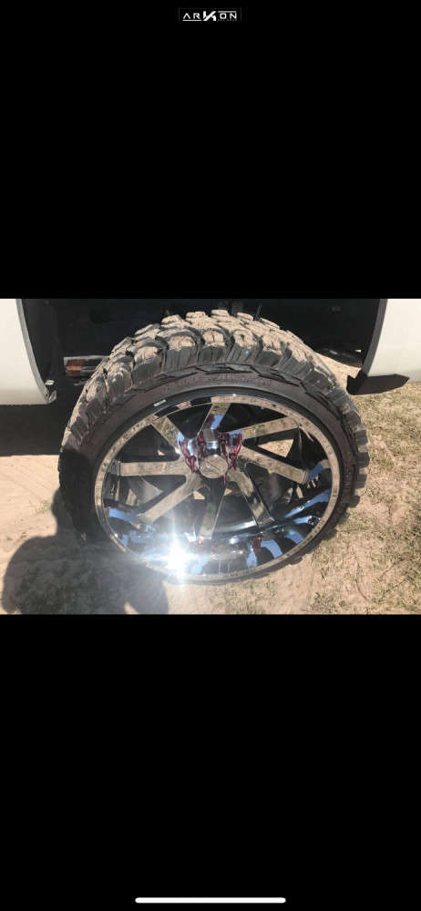 2016 Chevrolet Silverado 1500 Wheel Offset Hella Stance >5" Suspension ...