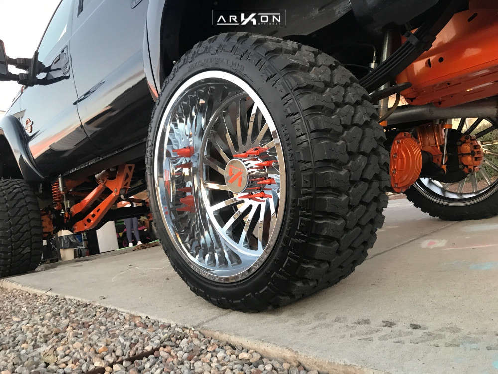 2002 Ford Excursion Wheel Offset Super Aggressive 3"-5" Lifted >12 ...