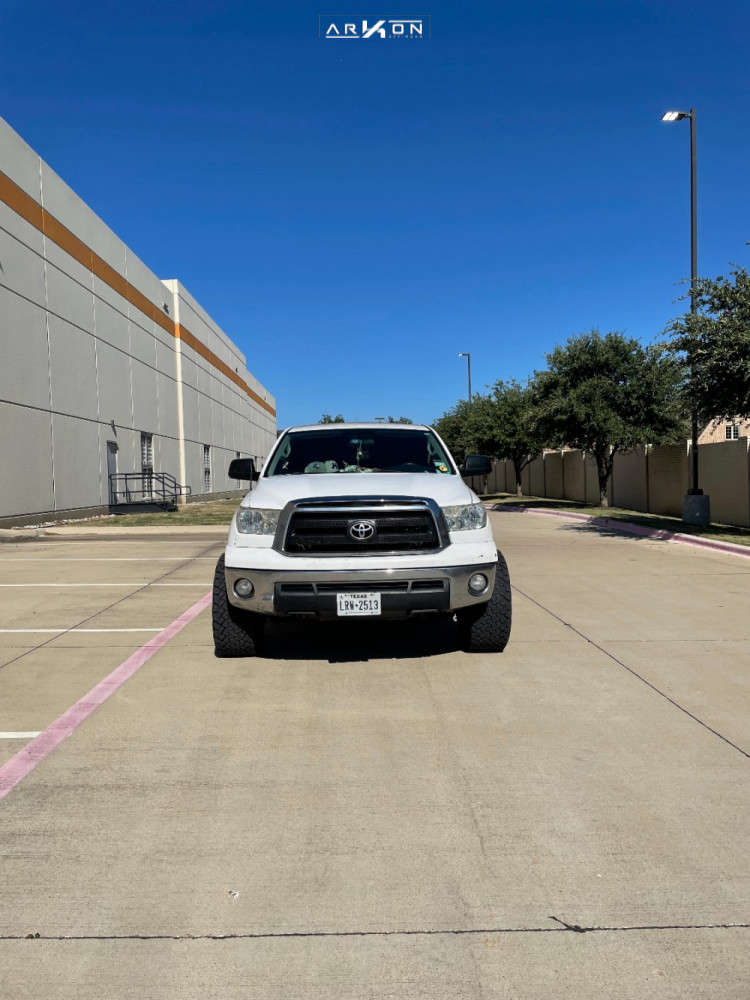 2010 Toyota Tundra Wheel Offset Aggressive > 1" Outside Fender Stock ...