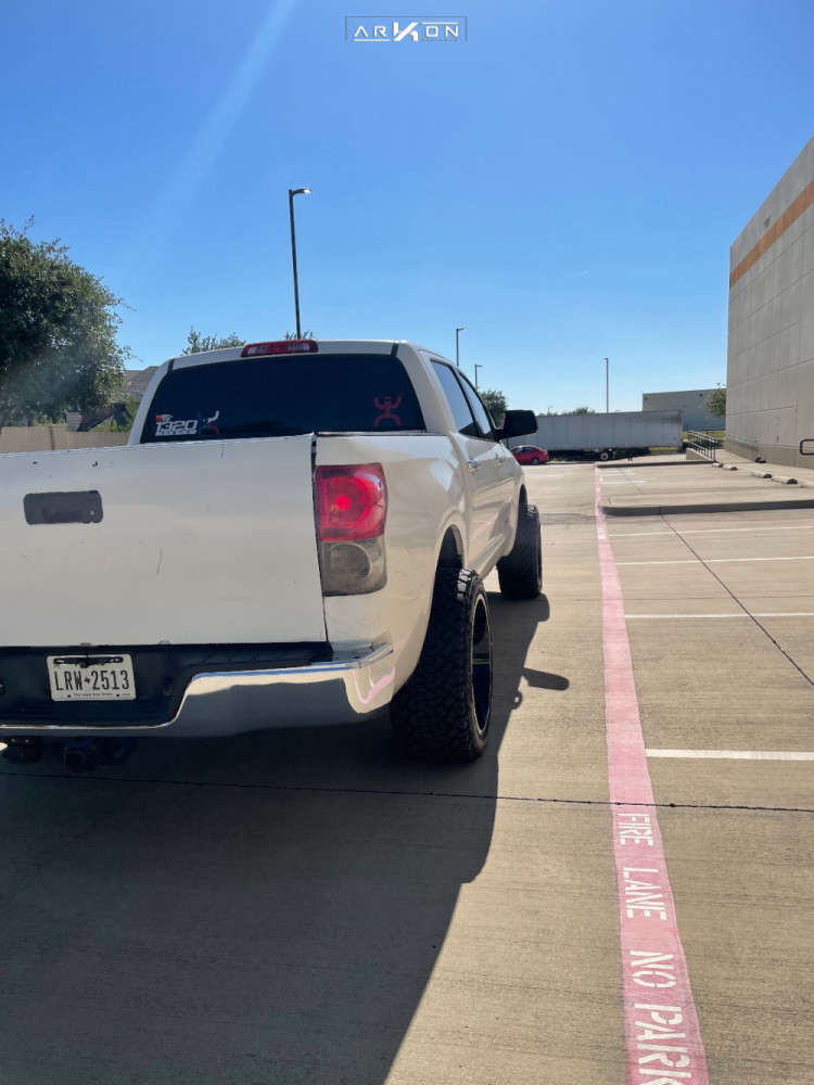 2010 Toyota Tundra Wheel Offset Aggressive > 1" Outside Fender Stock ...