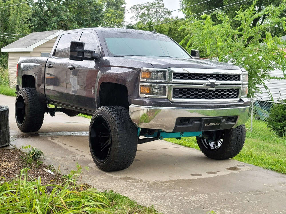 2014 Chevrolet Silverado 1500 Wheel Offset Super Aggressive 3"-5 ...