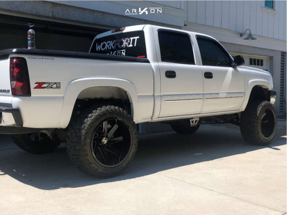 2005 Chevrolet Silverado 1500 Wheel Offset Super Aggressive 3"-5 ...