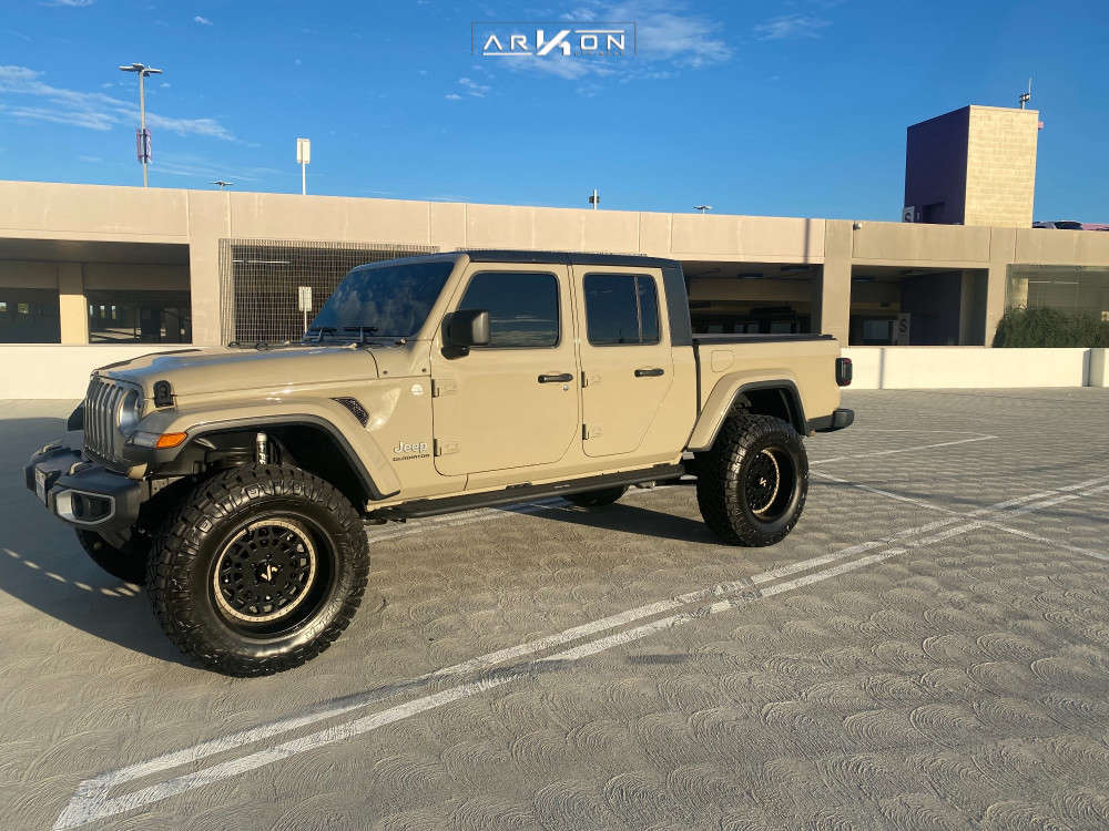 2020 Jeep Gladiator Wheel Offset Super Aggressive 3"-5" Suspension Lift ...