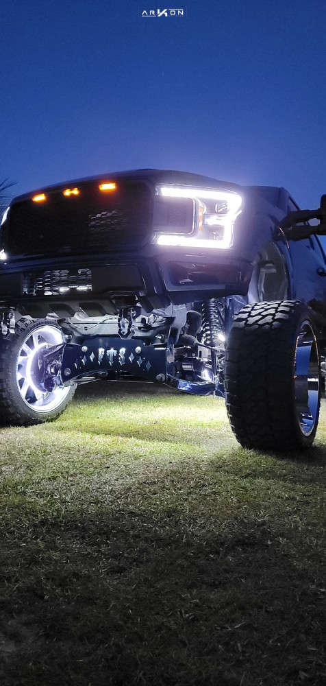 2019 Ford F-150 Wheel Offset Super Aggressive 3"-5" Suspension Lift 12 ...