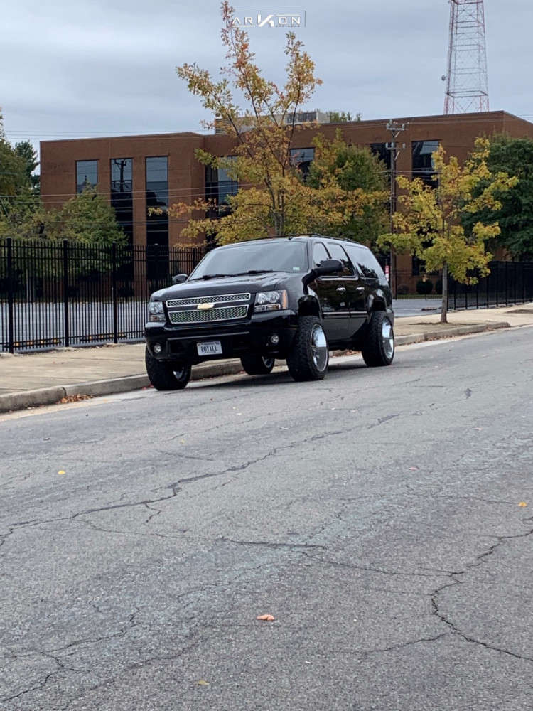 2008 Chevrolet Suburban 1500 Wheel Offset Aggressive > 1" Outside ...