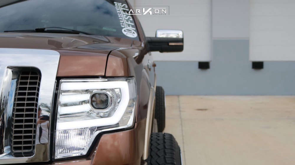 2012 Ford F-150 Wheel Offset Hella Stance >5" Leveling Kit | 2028931 ...