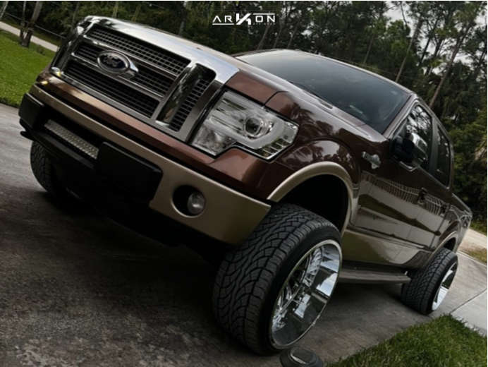2012 Ford F-150 Wheel Offset Hella Stance >5" Leveling Kit | 2028931 ...
