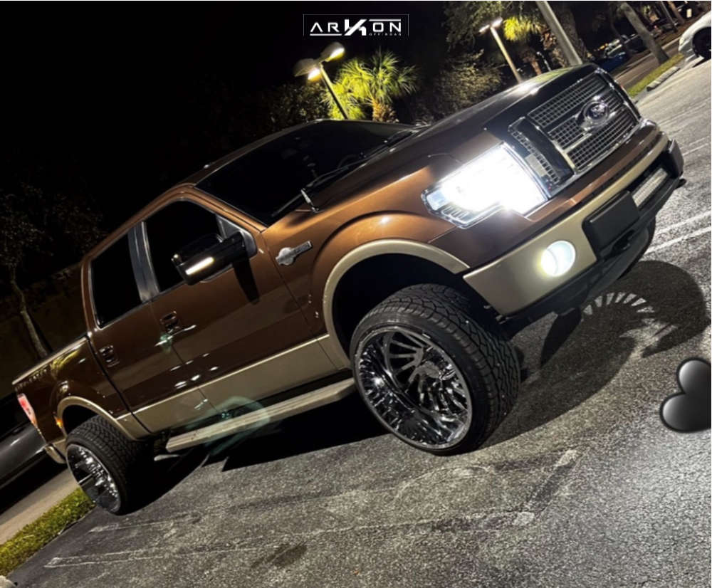 2012 Ford F-150 Wheel Offset Hella Stance >5" Leveling Kit | 2028931 ...