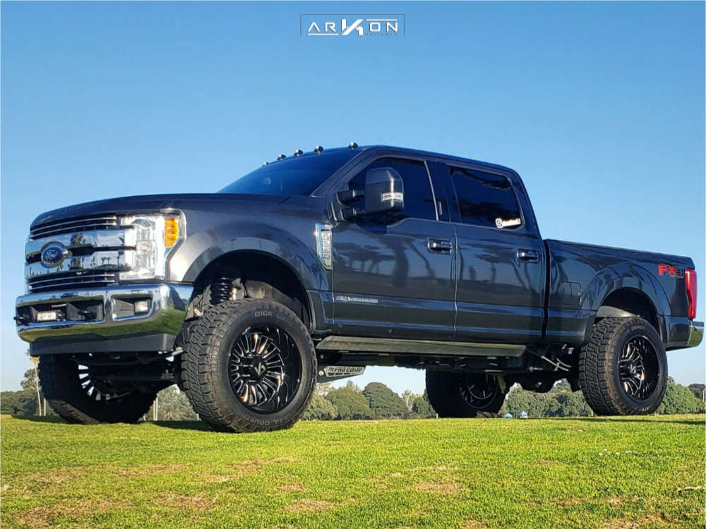 2017 Ford F-250 Super Duty Wheel Offset Super Aggressive 3"-5 ...