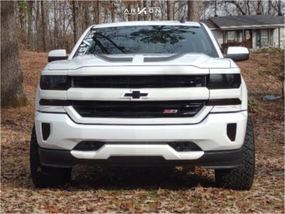 2018 Chevrolet Silverado 1500 Wheel Offset Super Aggressive 3"-5 ...