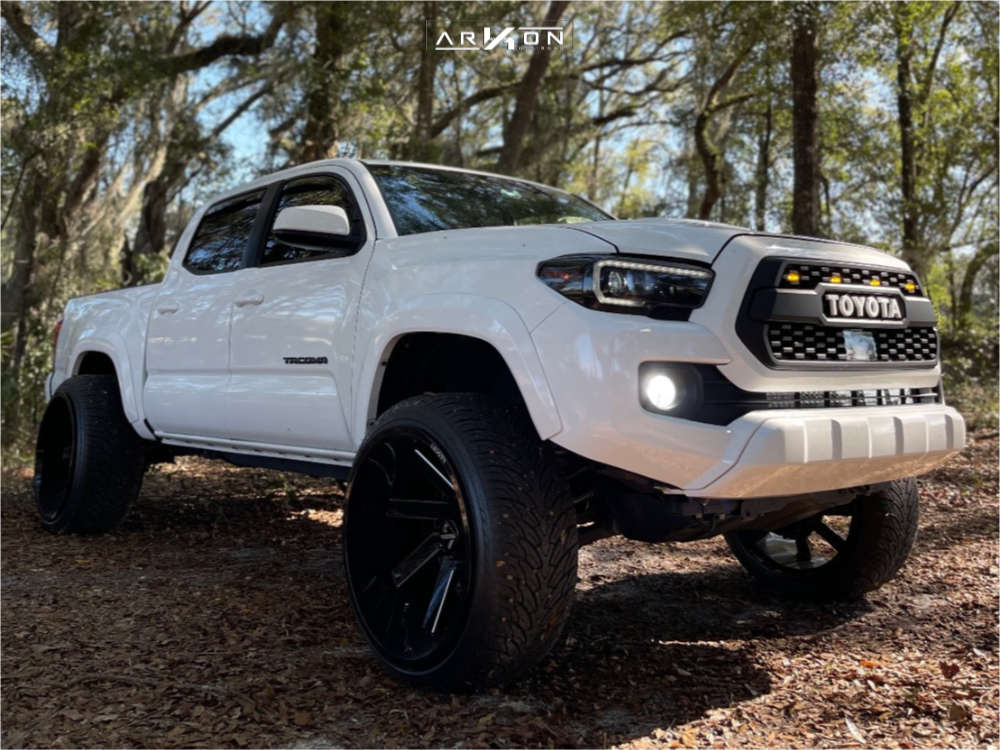 2019 Toyota Tacoma Wheel Offset Hella Stance >5" Leveling Kit | 2040542 ...