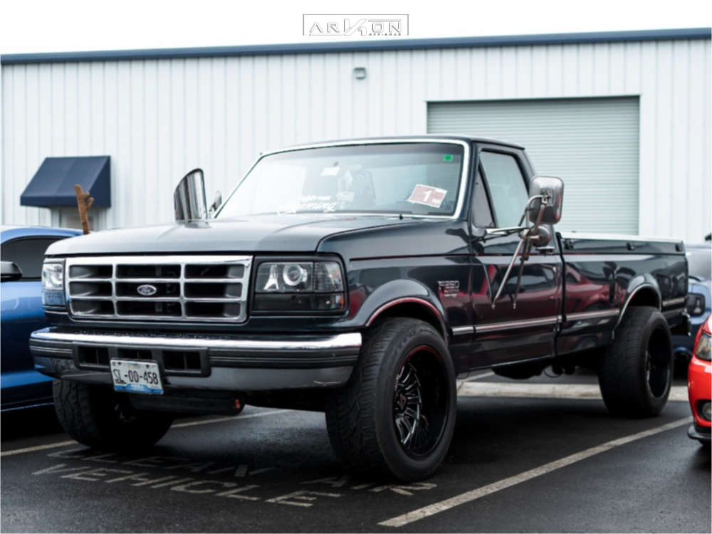 1995 Ford F-250 Wheel Offset Super Aggressive 3"-5" Stock | 2052053 ...