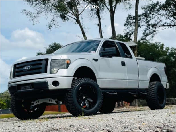 2010 Ford F 150 Suspension Lift 2010 Ford F 150 With 20x12 44 Brute