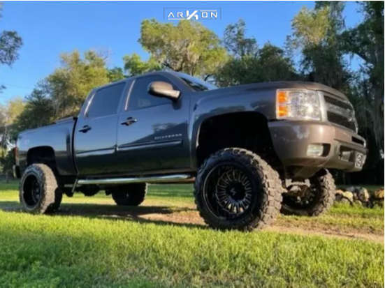 2010 Chevrolet Silverado 1500 Wheel Offset Super Aggressive 3"-5 ...