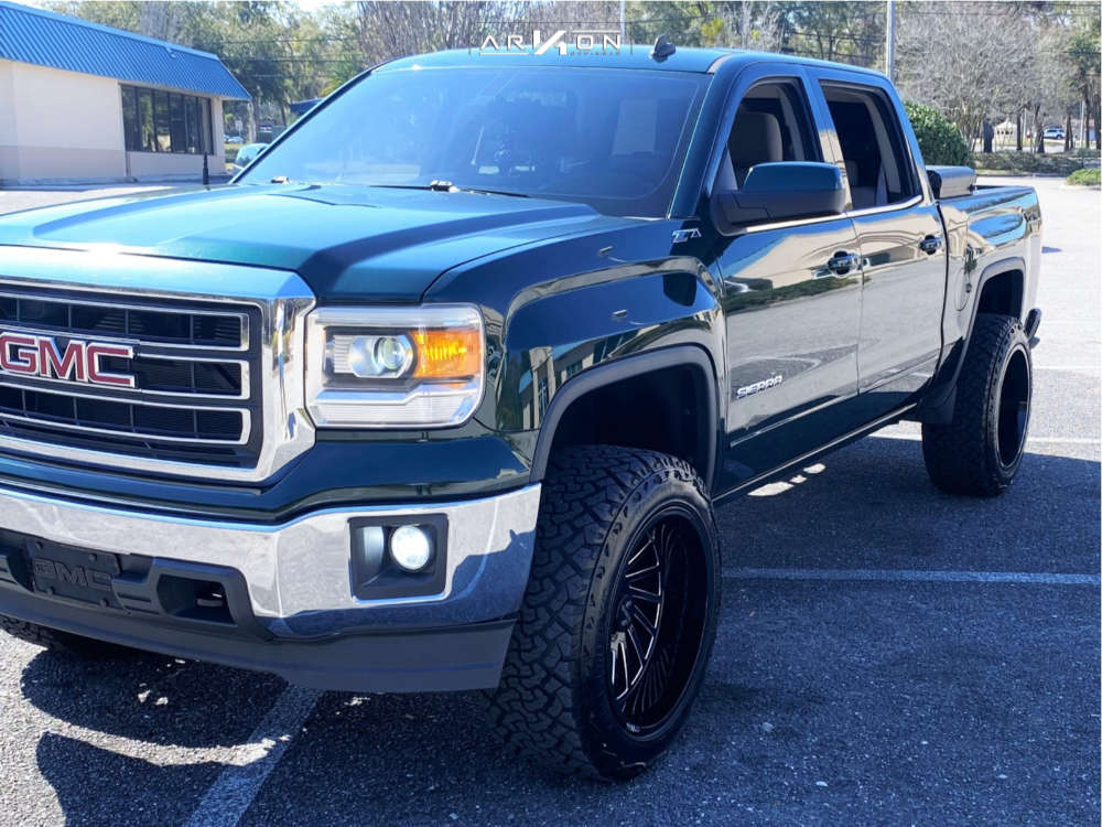 2014 GMC Sierra 1500 Wheel Offset Super Aggressive 3"-5" Suspension ...