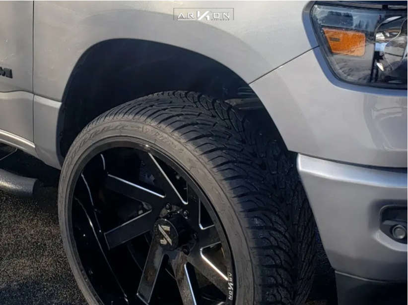2021 Ram 1500 Wheel Offset Aggressive > 1" Outside Fender Leveling Kit ...