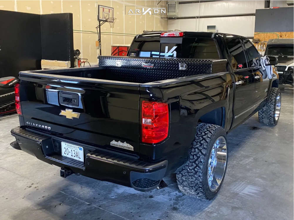 2015 Chevrolet Silverado 1500 Wheel Offset Super Aggressive 3"-5 ...