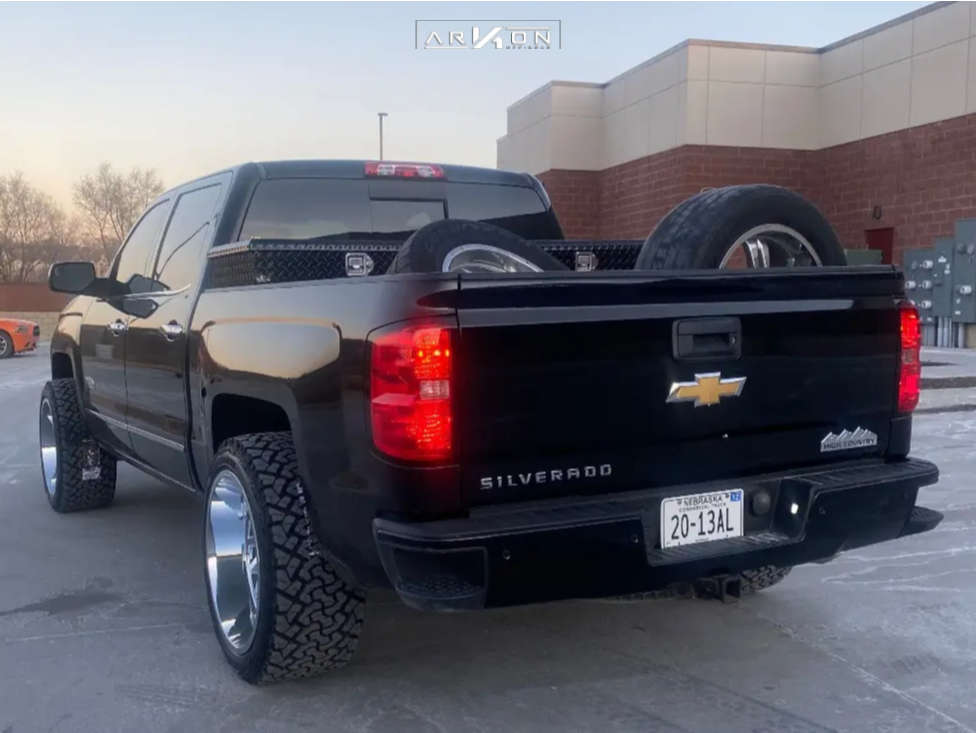 2015 Chevrolet Silverado 1500 Wheel Offset Super Aggressive 3"-5 ...