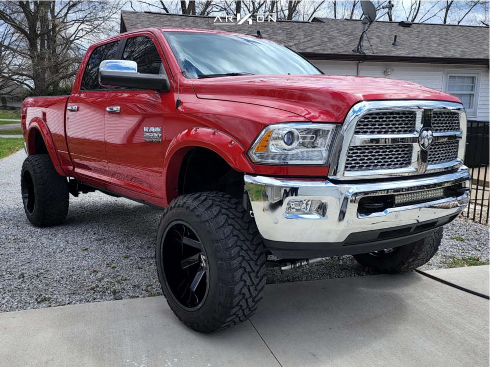 2017 Ram 2500 Wheel Offset Super Aggressive 3"-5" Suspension Lift 6 ...