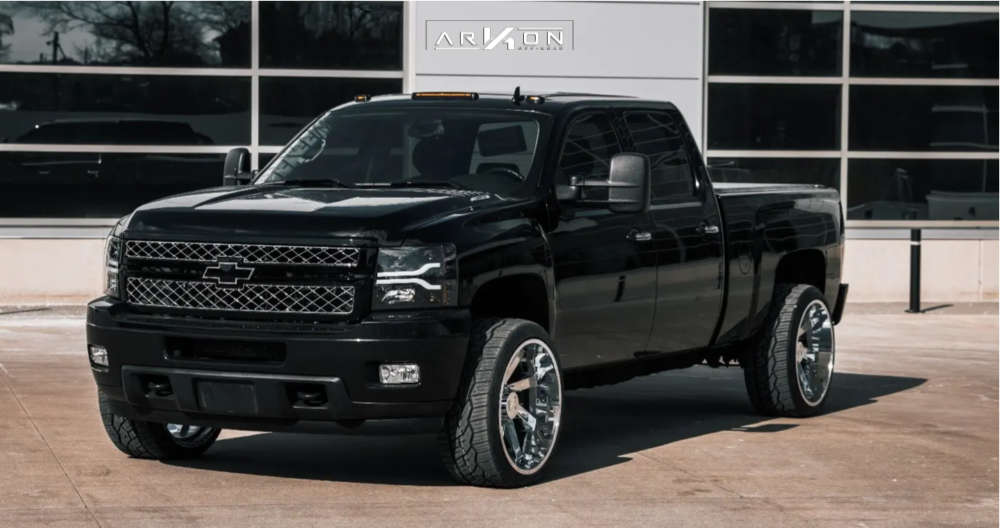 2012 Chevrolet Silverado 2500 HD Wheel Offset Super Aggressive 3"-5 ...