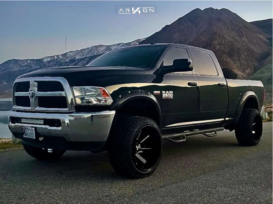 2018 Ram 2500 Wheel Offset Super Aggressive 3"-5" Suspension Lift 2.5 ...