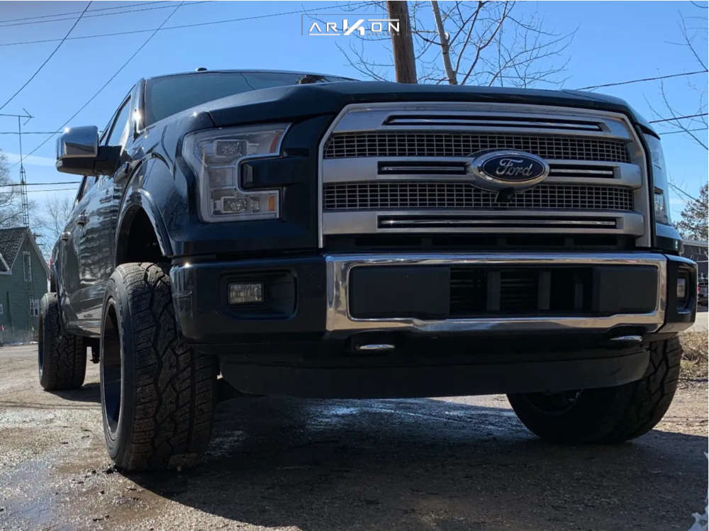 2016 Ford F-150 Wheel Offset Super Aggressive 3"-5" Leveling Kit ...