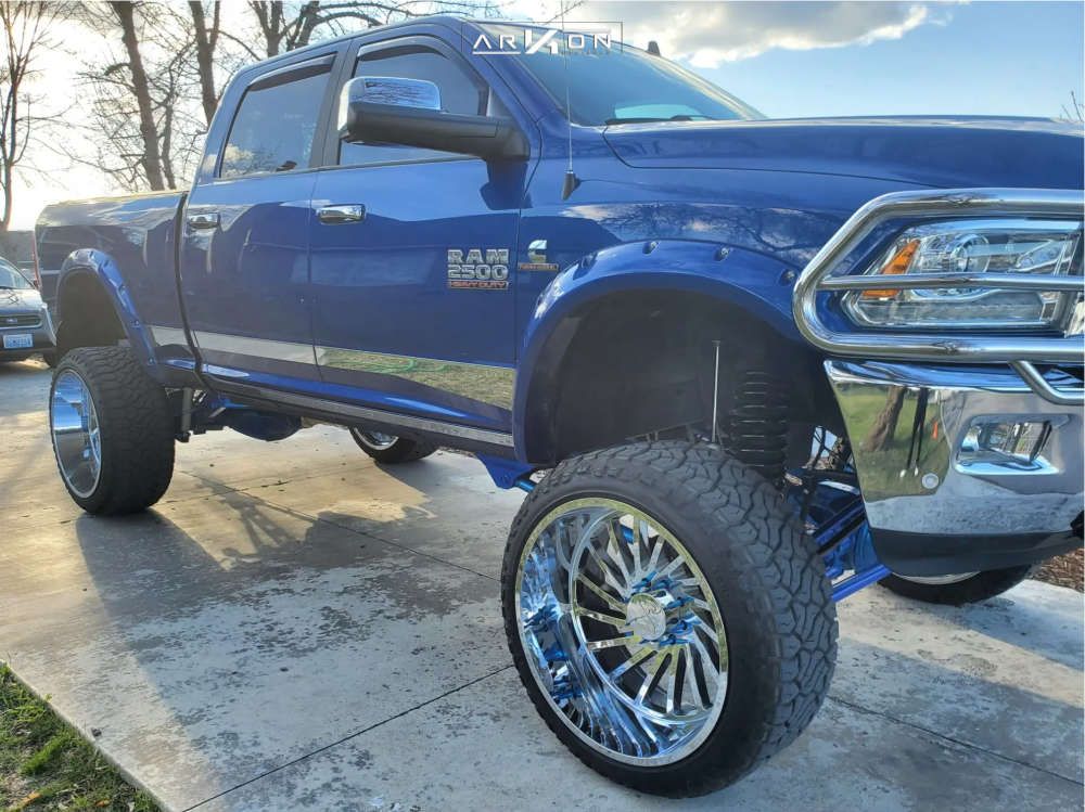 2017 Ram 2500 Wheel Offset Super Aggressive 3"-5" Suspension Lift 8 ...