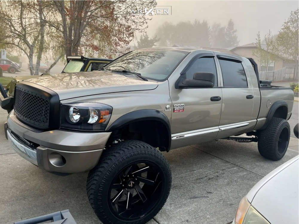 2008 Dodge Ram 2500 Wheel Offset Super Aggressive 3"-5" Suspension Lift ...