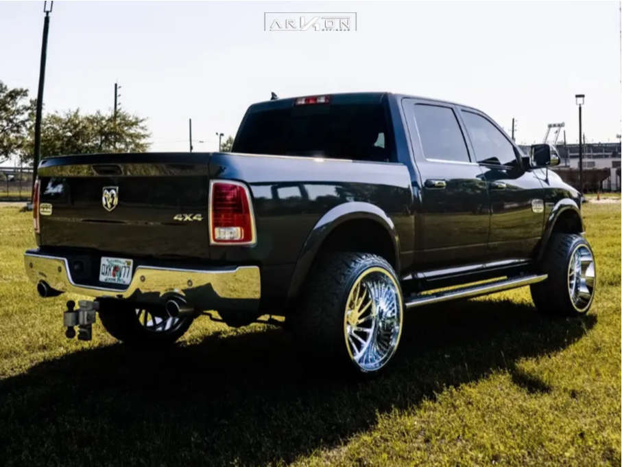 2016 Ram 1500 Wheel Offset Super Aggressive 3"-5" Suspension Lift 2.5 ...