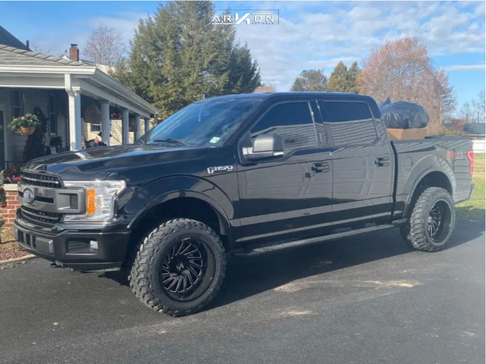 2020 Ford F-150 Wheel Offset Super Aggressive 3"-5" Leveling Kit ...