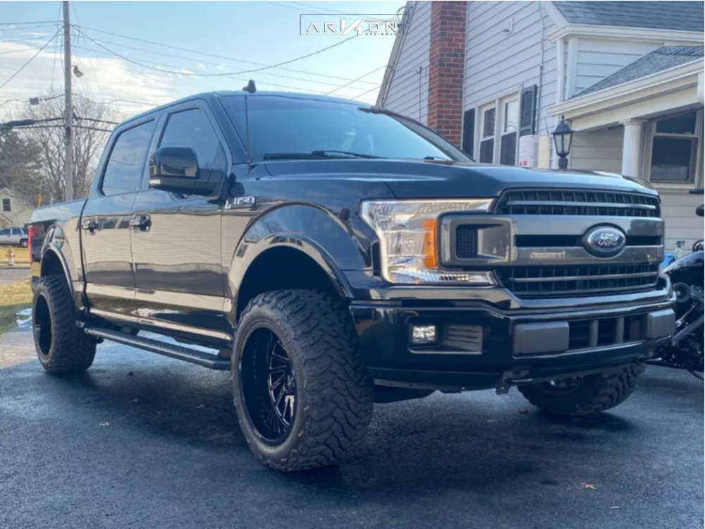 2020 Ford F-150 Wheel Offset Super Aggressive 3"-5" Leveling Kit ...