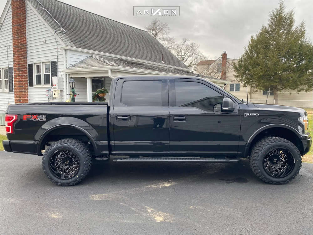 2020 Ford F-150 Wheel Offset Super Aggressive 3"-5" Leveling Kit ...