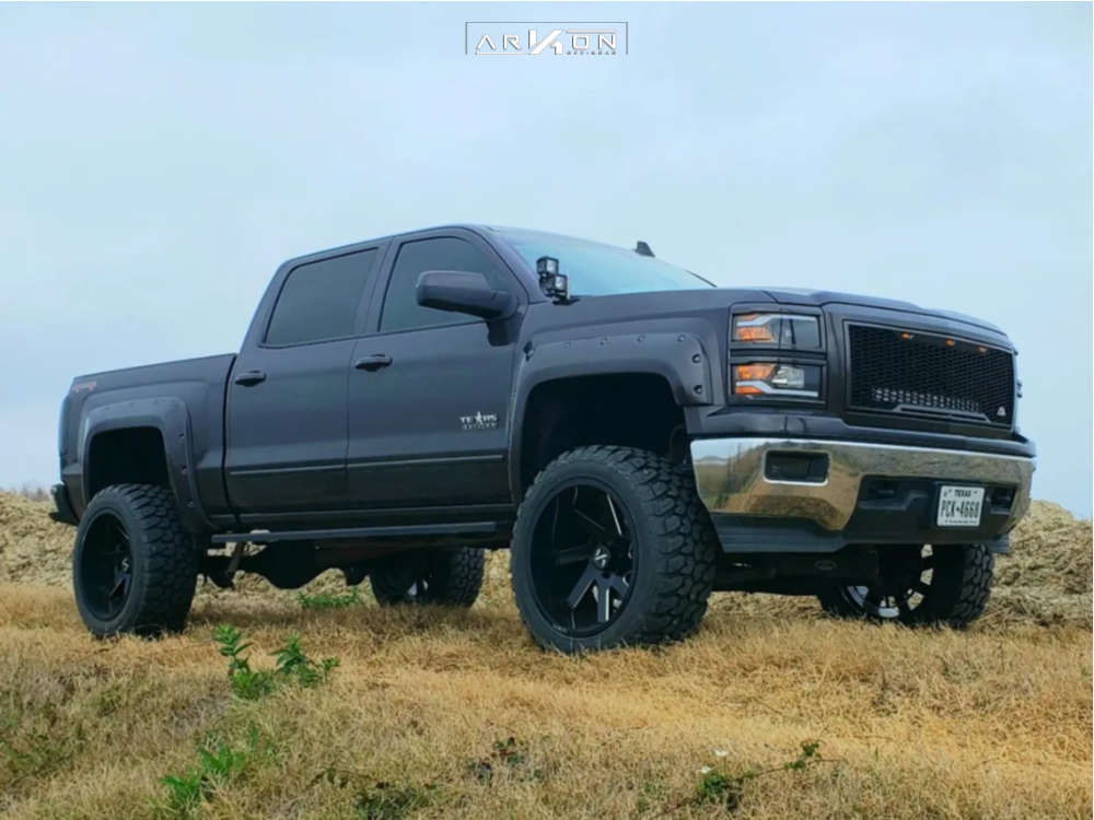 2015 Chevrolet Silverado 1500 Wheel Offset Super Aggressive 3"-5 ...