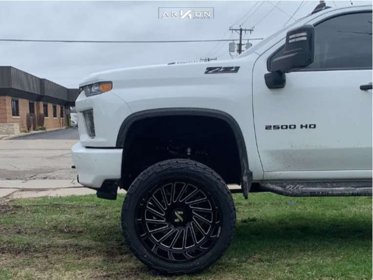 2021 Chevrolet Silverado 2500 HD Wheel Offset Super Aggressive 3"-5 ...